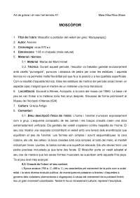 Fitxa catalogràfica del moscòfor - Docsity