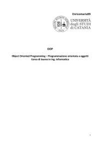 Teoria Programmazione orientata agli oggetti | Guide, Progetti e ...
