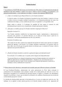 Práctica numero 5 derecho comunitario - Docsity