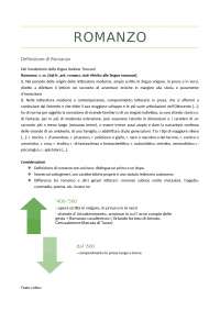 Le origini del romanzo greco e latino - Docsity