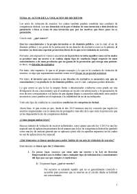 TEMA 13. ACTOS DE LA VIOLACIÓN DE SECRETOS - Docsity