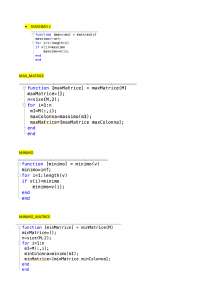 TUTTE LE FUNZIONI DI MATLAB - Docsity