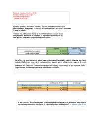 TIEMPO DE AHORRAR ACTIVIDAD INTEGRADORA 1 MODULO 11 | Ejercicios de Matemáticas | Docsity