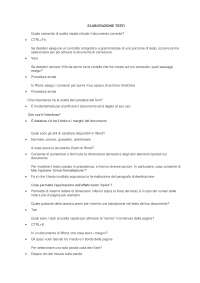 SIMULAZIONE CON RISPOSTE ESATTE ESAME EIPASS- MODULO 5 | Appunti di Informatica | Docsity