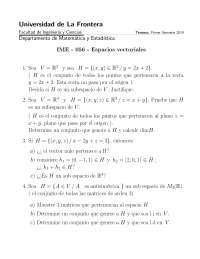 ESPACIOS VECTORIALES - Docsity
