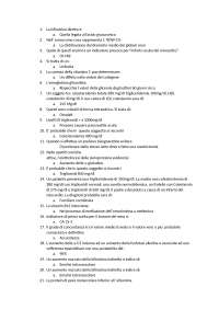 BIOCHIMICA CLINICA e BIOLOGIA MOLECOLARE CLINICA domande e risposte - Docsity