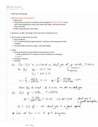 Thermodynamic I Ideal Gas - Docsity
