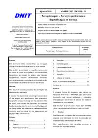 INSTRUÇÃO DNIT ESTRADAS - Docsity