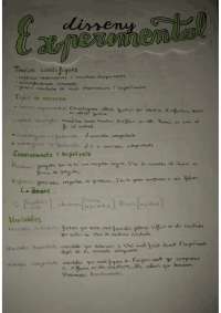 Disseny experimental - Docsity
