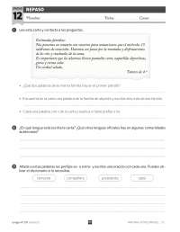 Savia primaria 4º lengua repaso tema 12 - Docsity