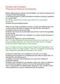 Symbolic self-completion - Docsity