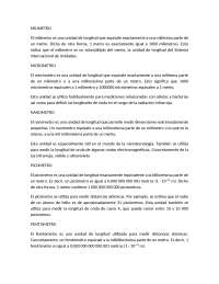 Histología medidas menores a milimetros - Docsity