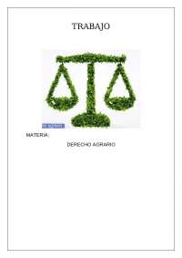 Conceptos de derecho agrario | Resúmenes de Derecho Agrario - Docsity