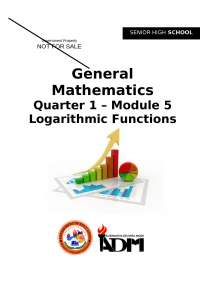 General Mathematics 11 Module 5 - Docsity