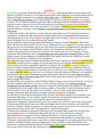 Marx, alienazione e rivoluzione - Docsity