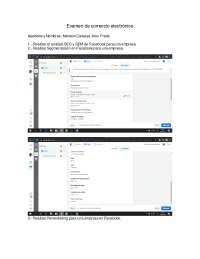 Examen comercio electronico - Docsity
