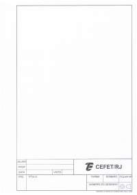 Folha desenho tecnico dcefet aula 12345566 - Docsity