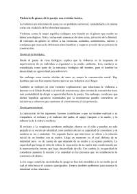 Violencia de genero. - Docsity