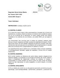 Tipos Control moderno y clasico - Docsity
