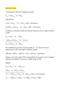 Esercizi+soluzioni preparazione Chimica generale prof. Costantino UNIPG - Es.5 - Docsity