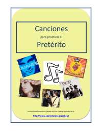 Preterite Tense (all verb types) - Docsity