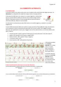 La corrente alternata - Docsity