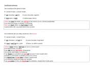 Conditional sentences - Docsity