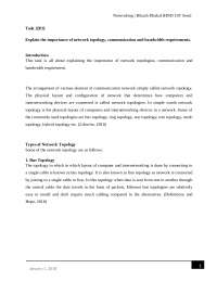 Pearson level 4 networking assignment - Docsity