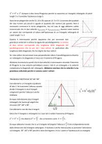 FISICA triangoli notevoli - Docsity
