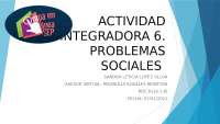 ACTIVIDAD INTEGRADORA 6 MODULO 3 - Docsity