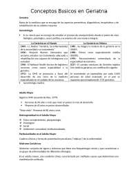 Conceptos Básicos de Geriatría - Docsity