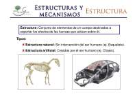 ESTRUCTURAS Y MECANISMOS 2º ESO - Docsity
