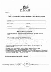 Progetto formativo project work scienze motorie | Guide, Progetti e ...