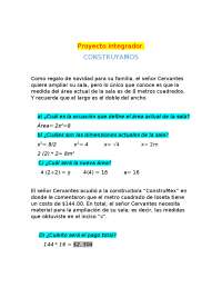 Proyecto integrador Construyamos módulo 11 - Docsity