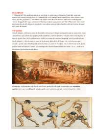 Le olimpiadi greche nel corso della storia - Docsity