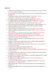 Banca dati modulo 1 eipass tablet - Docsity