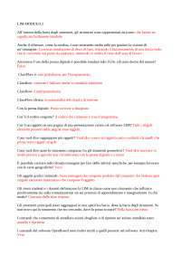 2° modulo eipass lim | Dispense di Elementi di Informatica | Docsity