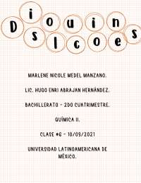 Disoluciones - Electrolitos - Docsity