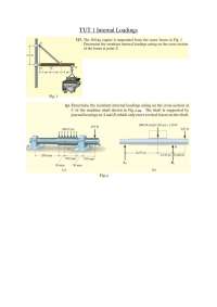 Internal Loadings on Bodies - Docsity