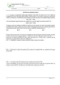 Minificha-Cálculos-estequiométricos - Docsity