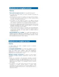CURSO DE CERVICOMETRIA - Docsity