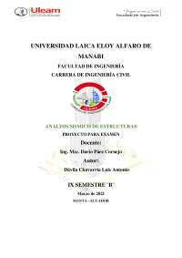 Proyecto de edificaciones - Docsity