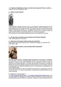 Examen historia de España - Docsity