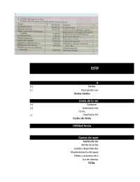 ESTADO FINANCIERO CON FORMULAS DE LA PERLA | Ejercicios de Contabilidad Financiera | Docsity