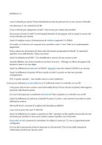 Esame eirsaf full Modulo 10 | Prove d'esame di Elementi di Informatica | Docsity