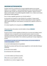 Programma di 5 liceo scientifico fisica | Appunti di Fisica | Docsity