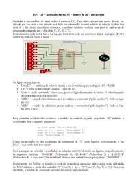 Atividade de Sistemas Digitais - Docsity