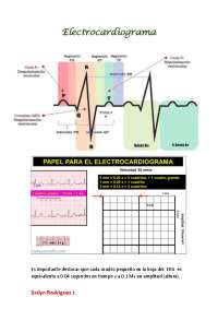 Electrocardiograma(EKG) - Docsity