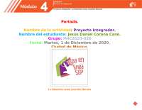 Proyecto Integrador. La historieta como creación literaria. Módulo 4 ...