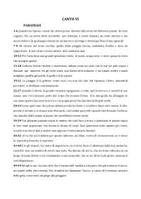 CANTO VI di Dante Alighieri - parafrasi e commento - Docsity